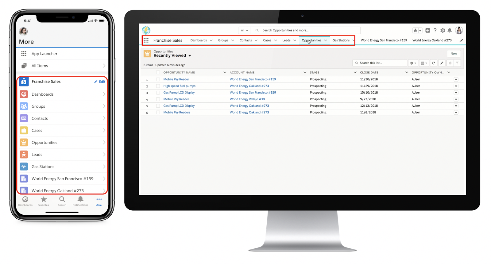 Nouvelle application mobile Salesforce | IT.BRM